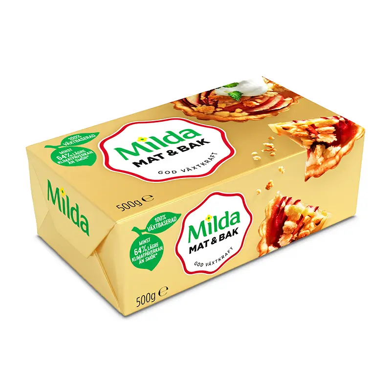 Mat & Bak 24x500g från Milda | #305656 | Smör | Grossist, Distributör ...