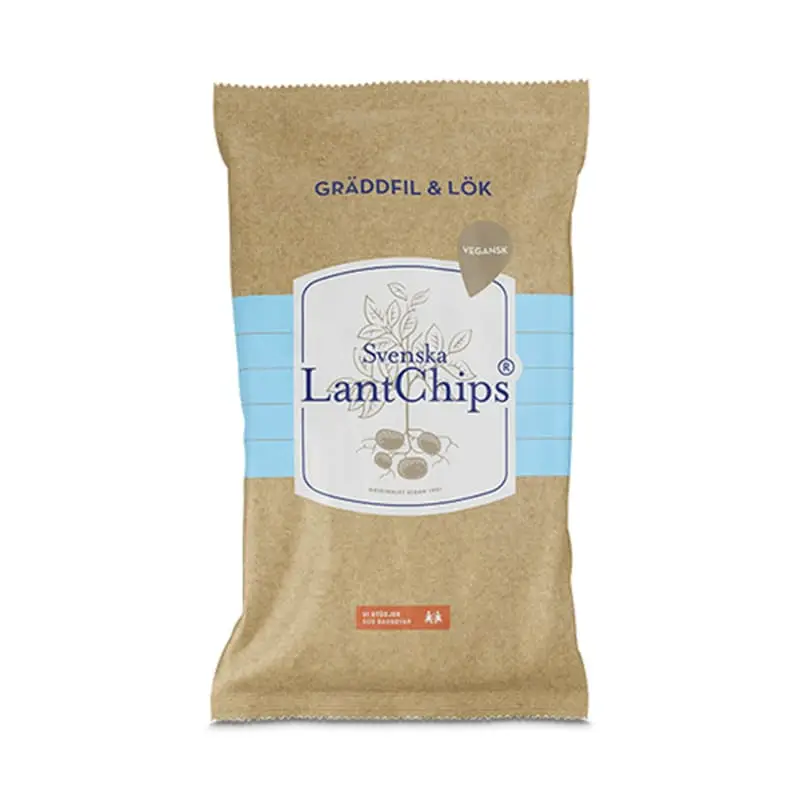 Chips Grädfil & Lök 20x200g från Svenska LantChips | #356 | Chips ...
