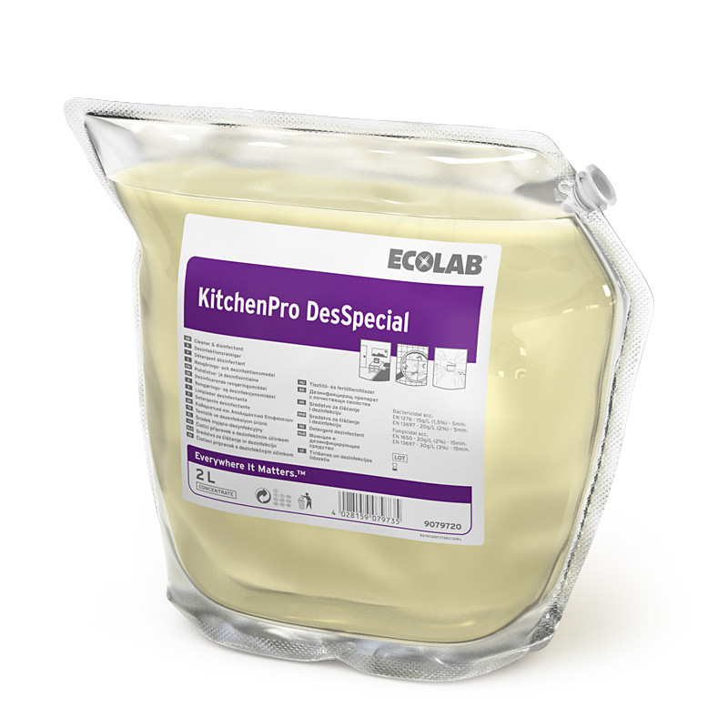 Rengöringsmedel, KitchenPro Des Special från ECOLAB | Rengöringsmedel ...