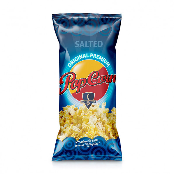 Salted Popcorn från Sundlings | Popcorn | Grossist, Distributör ...