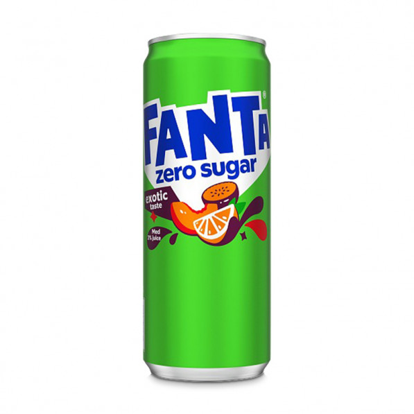 Fanta Exotic Zero från Fanta | Läsk & Soda | Grossist, Distributör ...