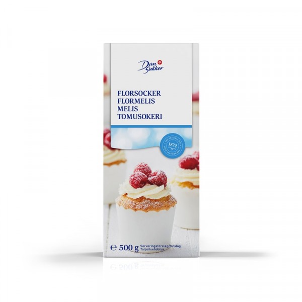Florsocker, 12x500g, Dansukker #43200 | Grossist, Distributör ...